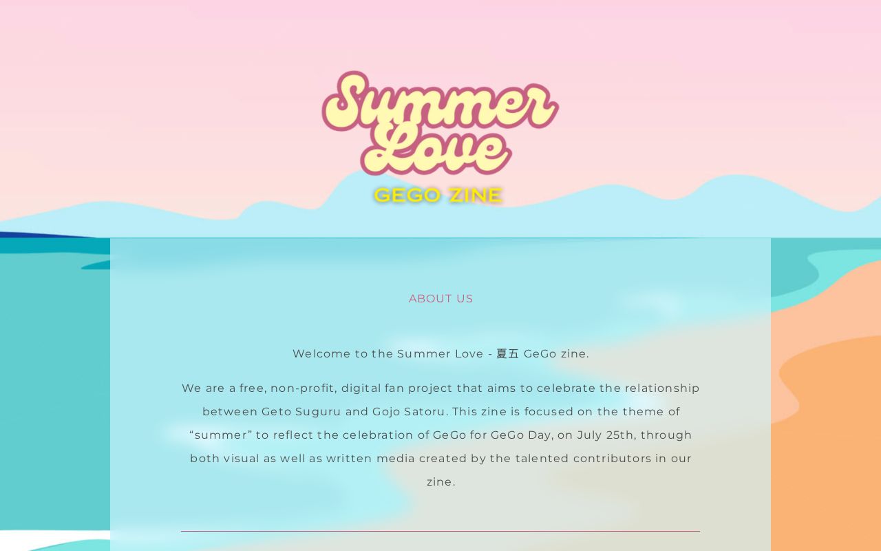 Summer Love - zine
